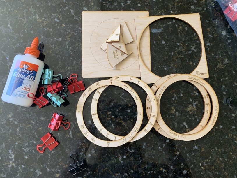 Take and Make: Mini Unit Circle - MathHappens