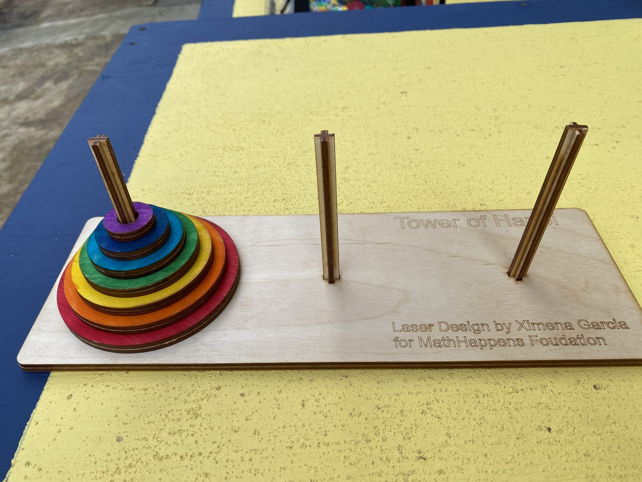 Take and Make: Tower of Hanoi - MathHappens