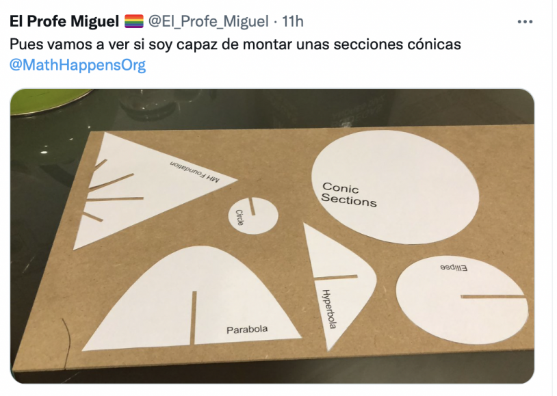 Take and Make: Conic Sections Model - MathHappens Take and Make: Conic Sections Model - MathHappens